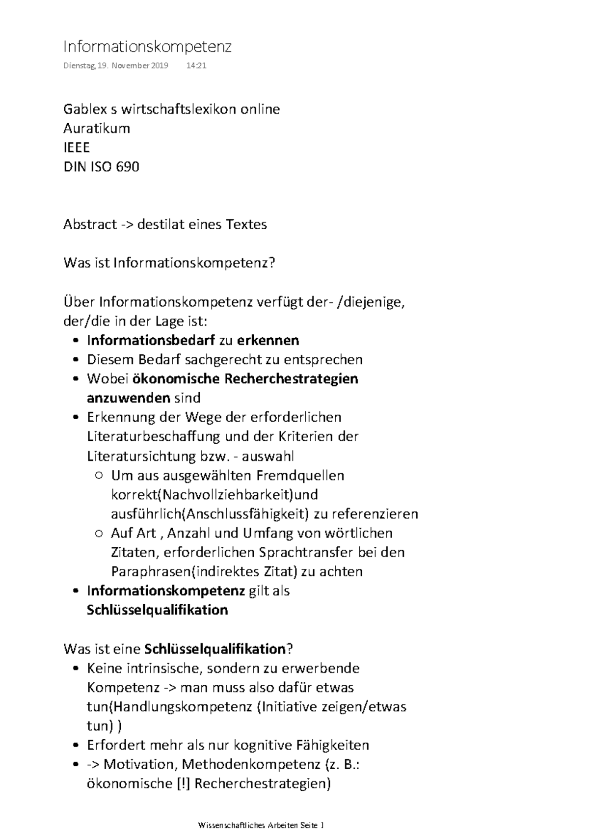 Informationskompetenz - Warning: TT: undefined function: 32 Warning: TT: undefined function: 32 ...