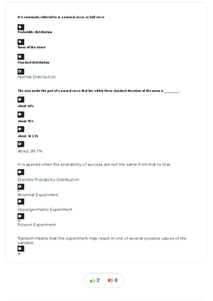 Ama leaks for Statistics 112 2020-2021 - Statistics and Probability (STAT-112) Grade 11 Week 11 ...