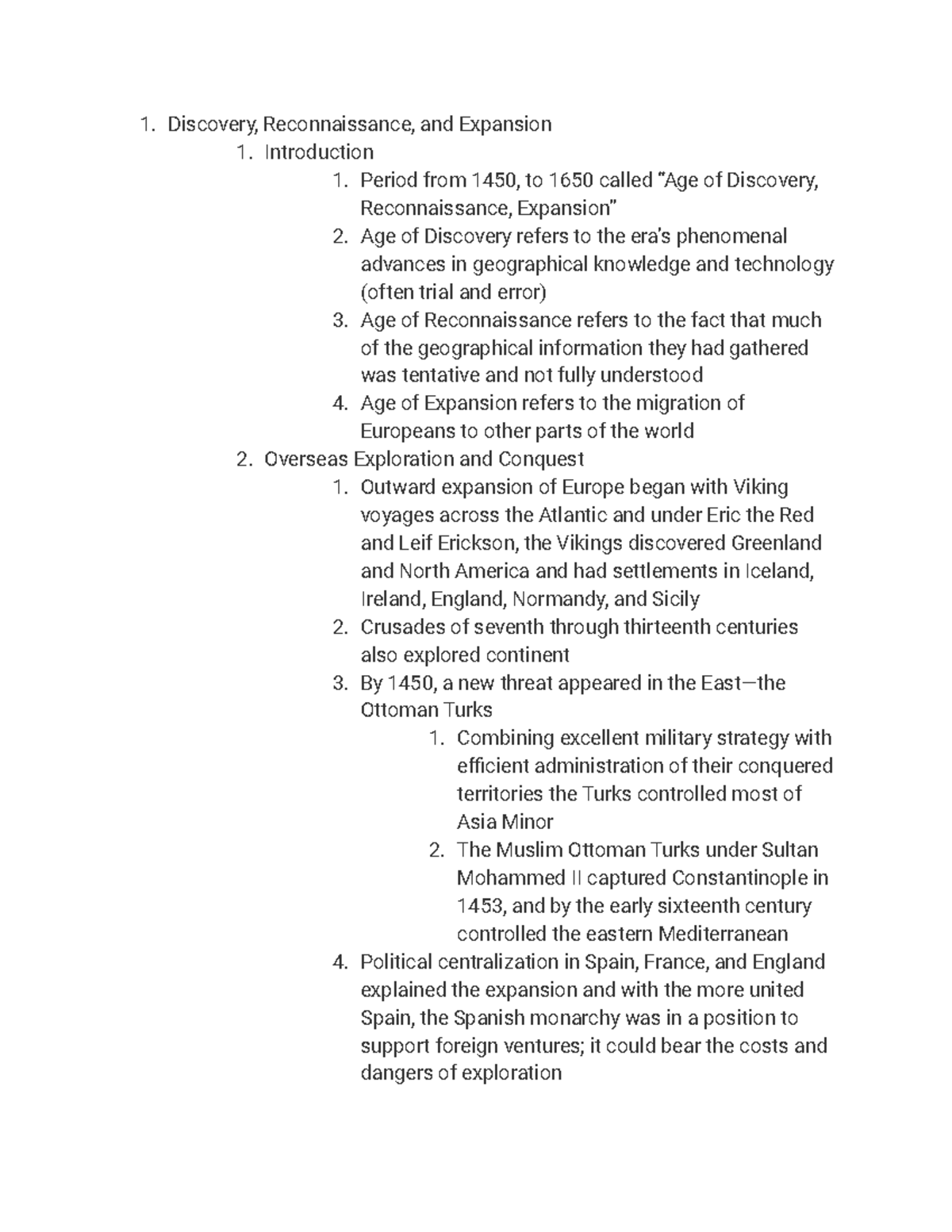 Chapter 15 The Age of European Expansion and Religious Wars - Discovery ...
