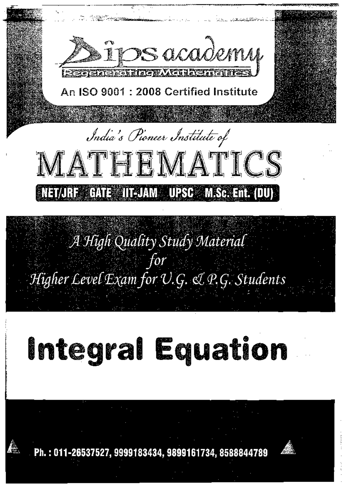 (006) integral calculus - Cálculo Diferencial - Studocu
