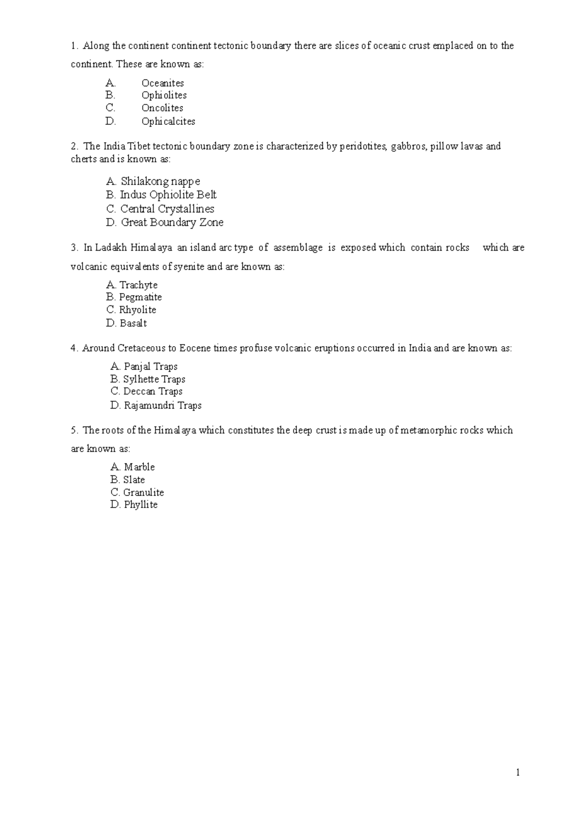 Entrance Test-2015 Question Paper-converted - Cognitive Aptitude Test ...