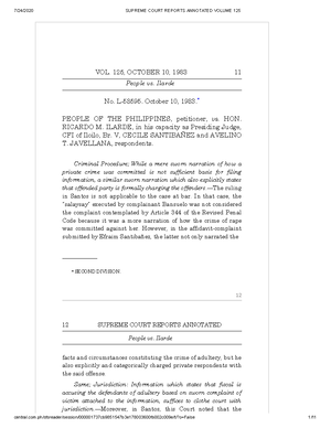 Blue Notes Writs Table - BAR OPERATIONS 2020/21 REMEDIAL LAW Special ...