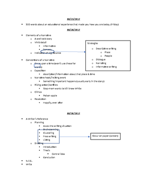 Memoir Rough Draft - Andrew Emerick Prof. Rudd EN 101- 13 September ...