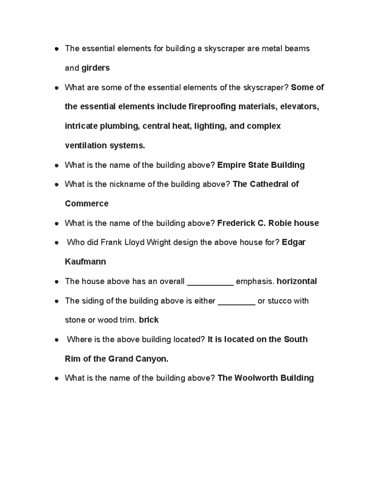 Early American Modern Architecture - The essential elements for ...