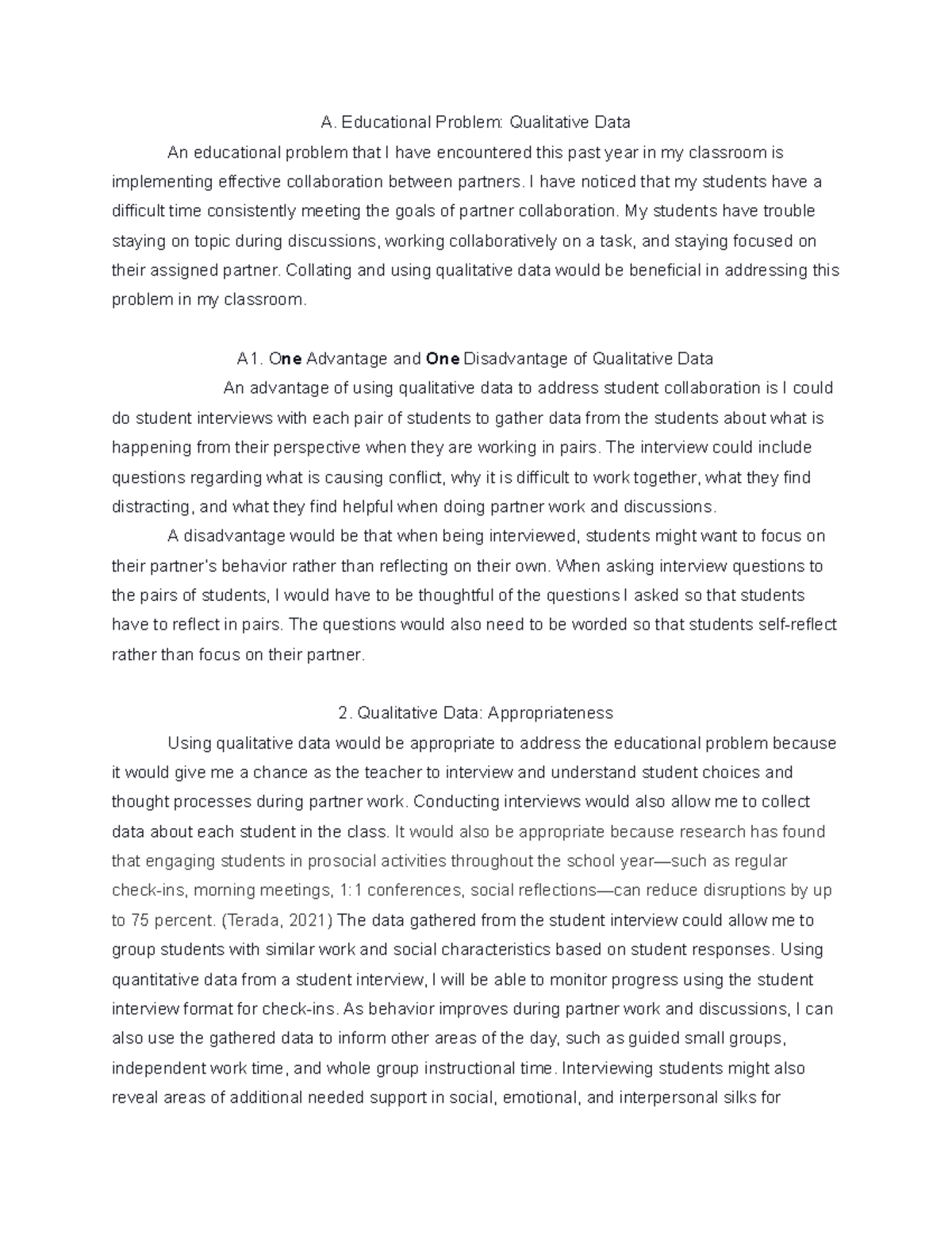 Data-Informed Practices - D179 - WGU - Studocu