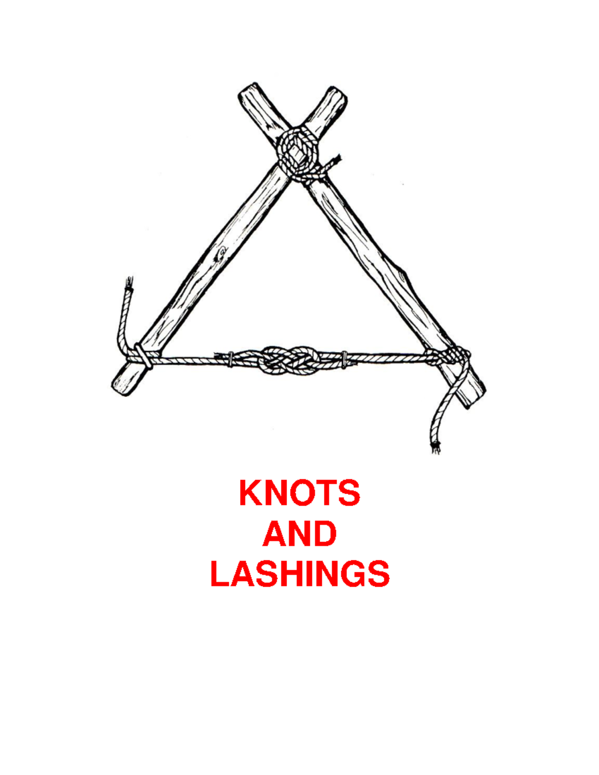 Knots- Lashings - None - KNOTS AND LASHINGS CONTENTS The Development of ...