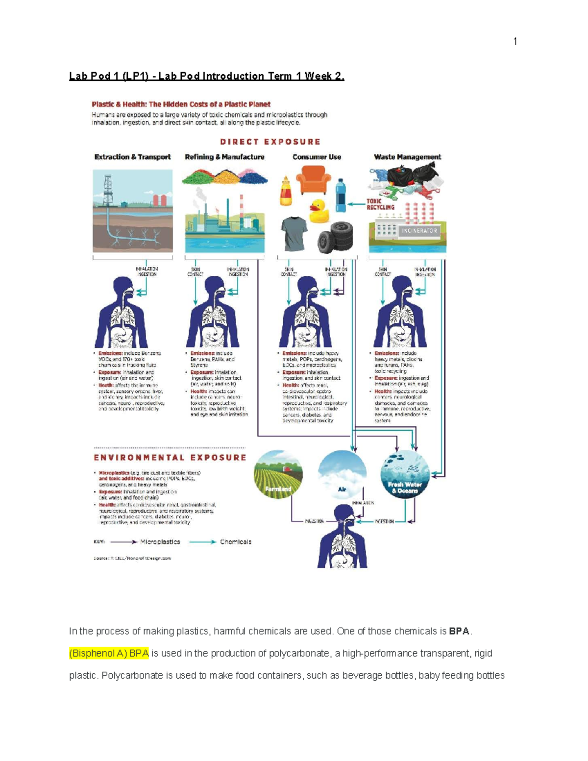 Lab Pod 1, MCB1 and CBI1 Lecture Notes. - Lab Pod 1 (LP1) - Lab Pod ...