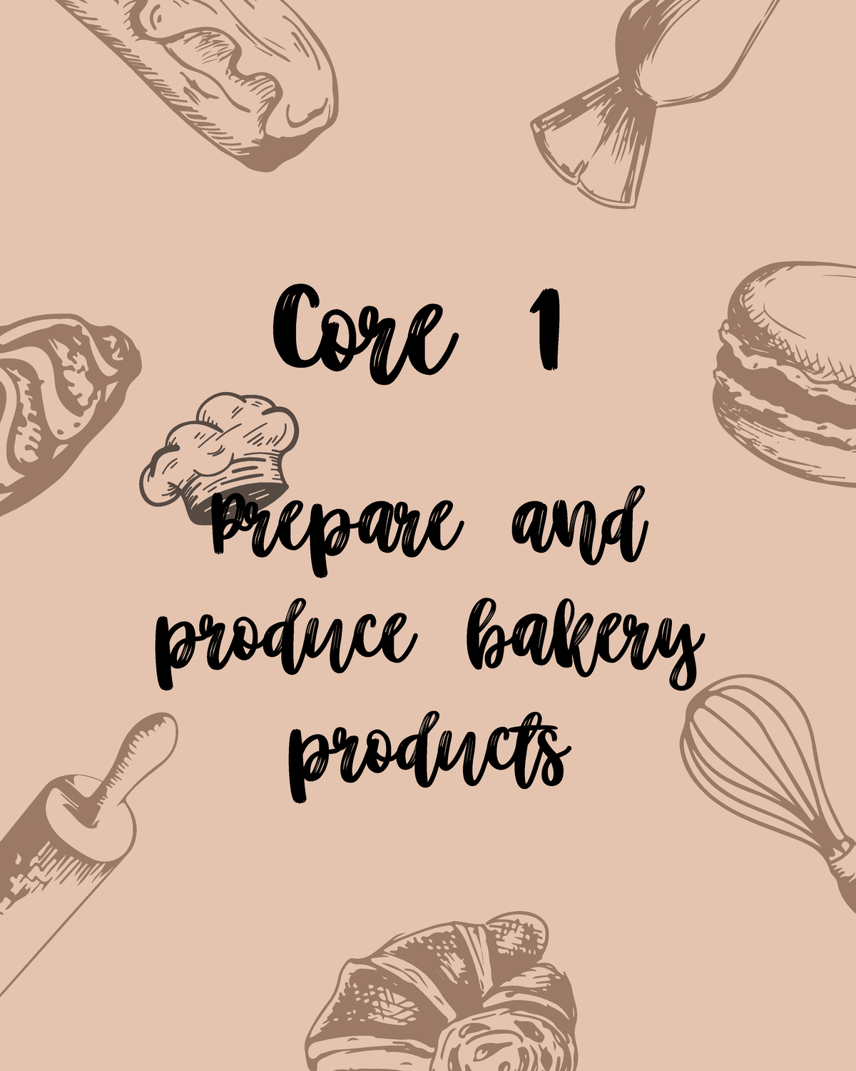 Baking-terms - baking terms - Prepare and produce bakery products Core ...