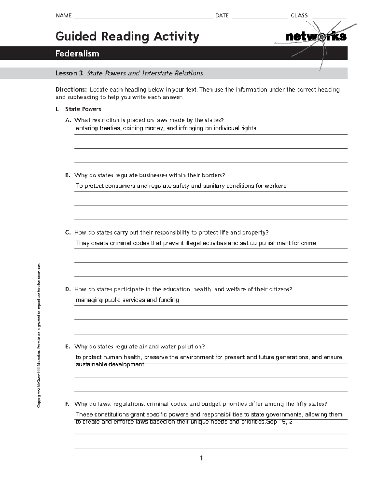 4 - yeah - NAME _____________________________________________ DATE ...