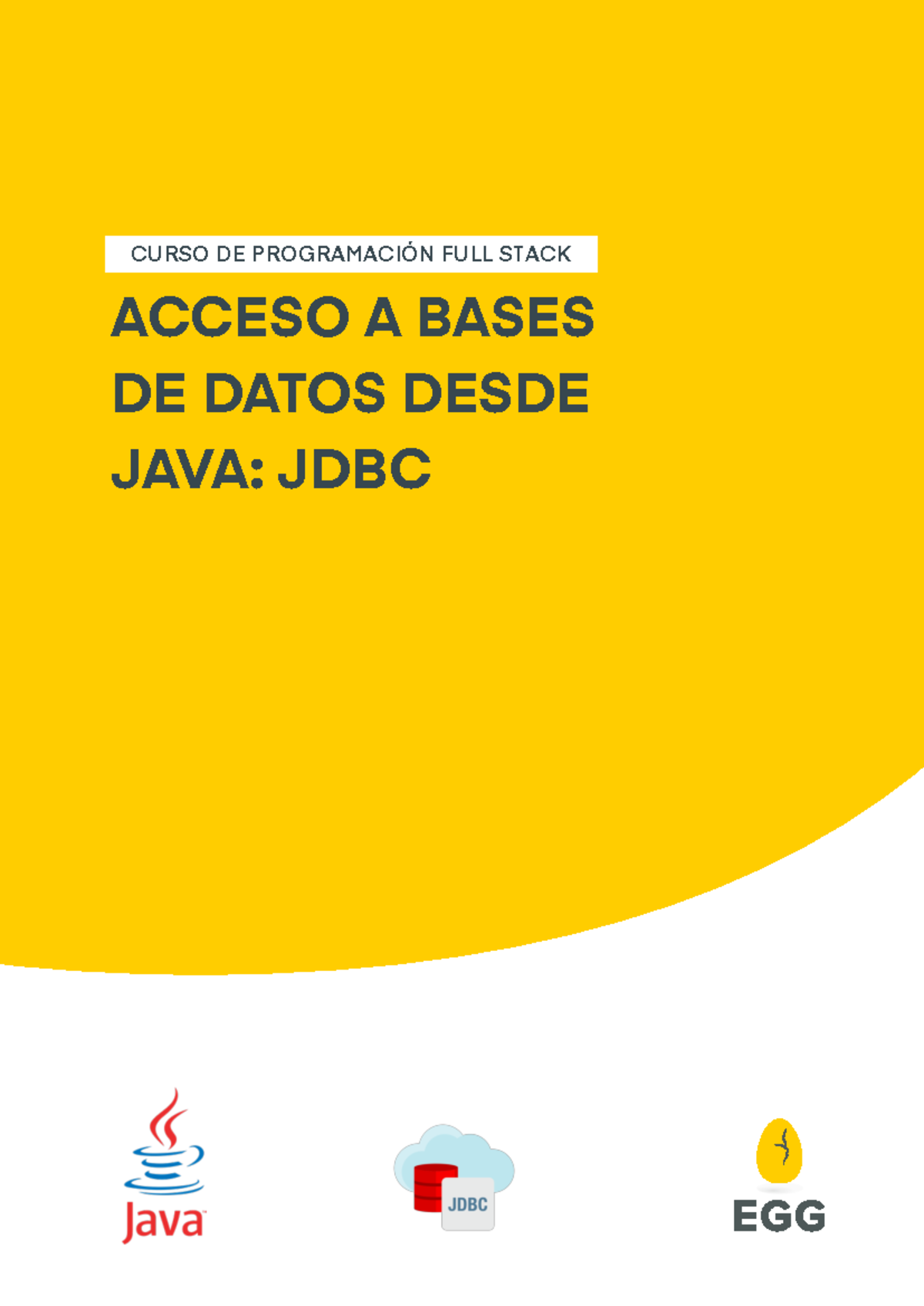Guía JDBC - Instructivo jdbc - ACCESO A BASES DE DATOS DESDE JAVA: JDBC ...