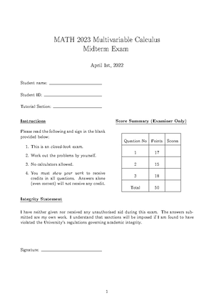 Midterm-2022 Marking - assignments - Real Analysis - Studocu