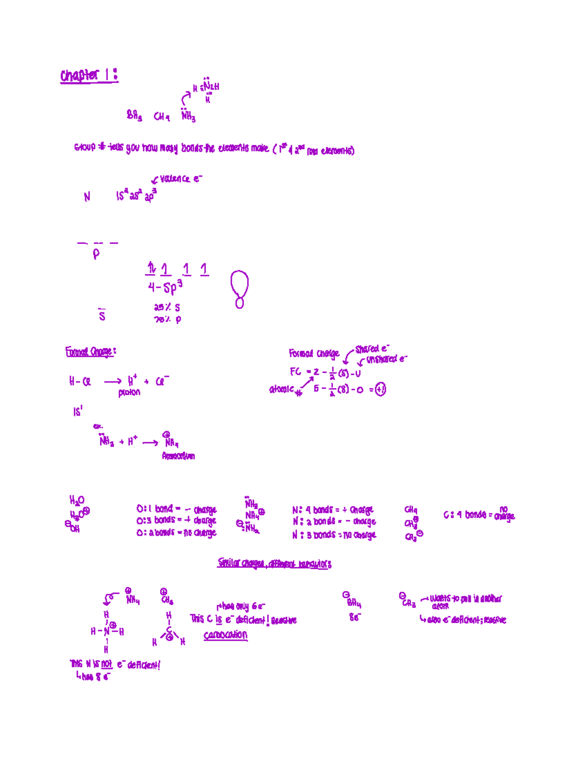 Electronegativity, Constitutional Isomers, Hybridizations, and ...