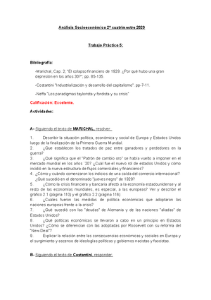 ASE-TP 1 - Modelo Agroexportador 2023 - Análisis Socioeconómico 1º ...