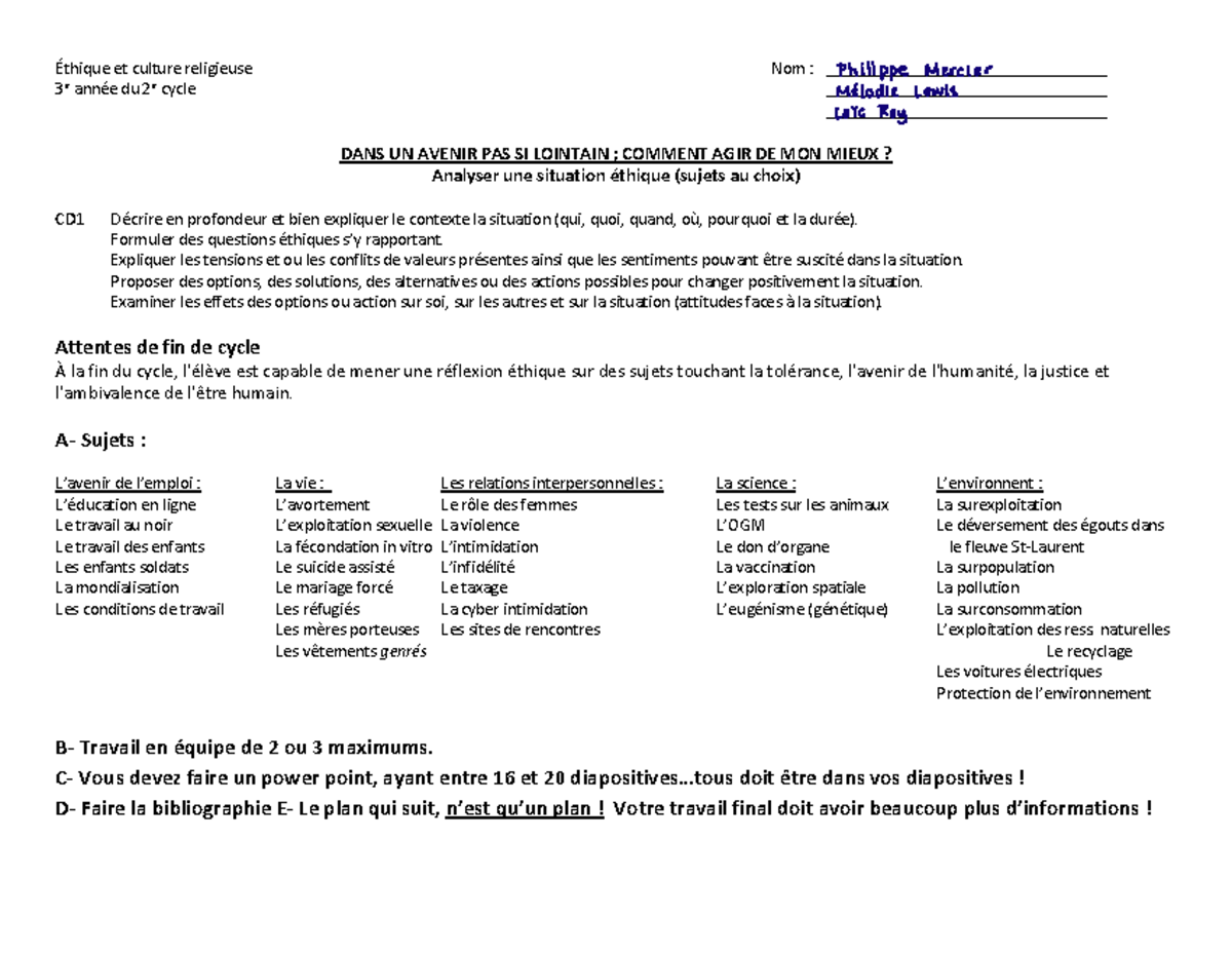 Les Différents Types De Questions - Ethicalformation - Espace