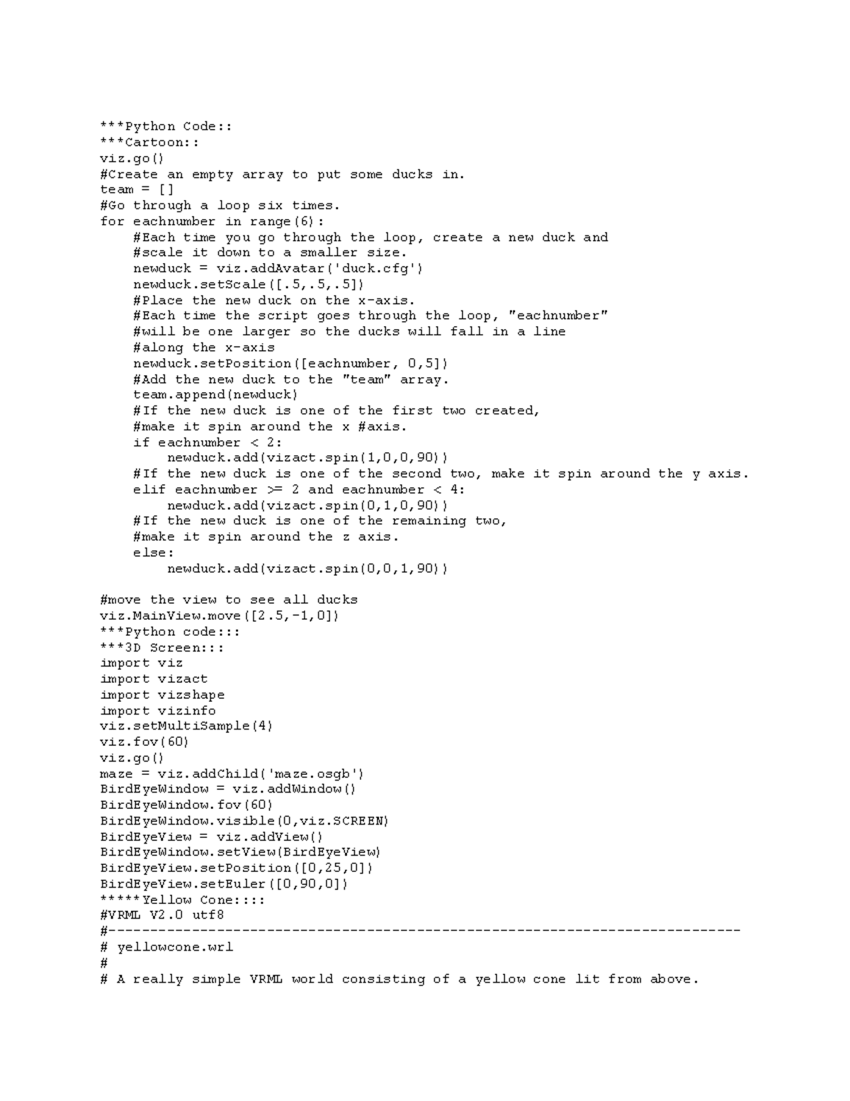 Lab VRML and PHY - VRML Script and Python Practical Material ...