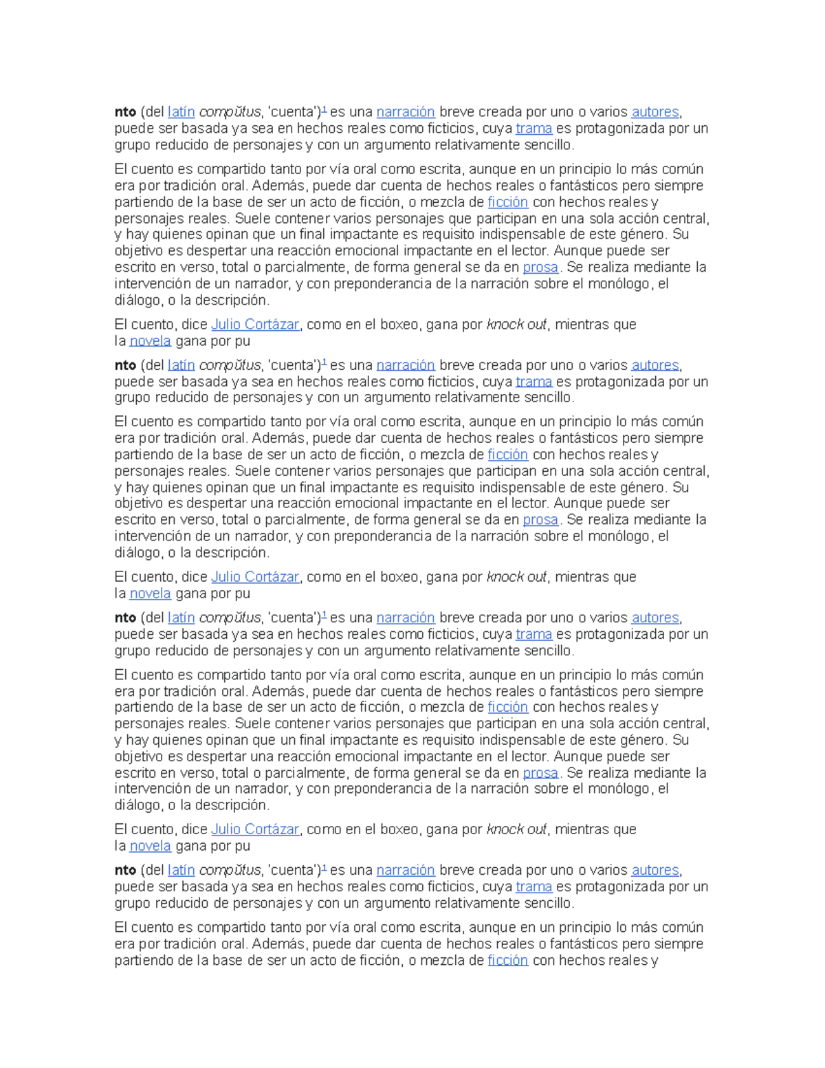 Sssssssssssssssssssss - nto (del latín compŭtus, ‘cuenta’) 1 es una ...