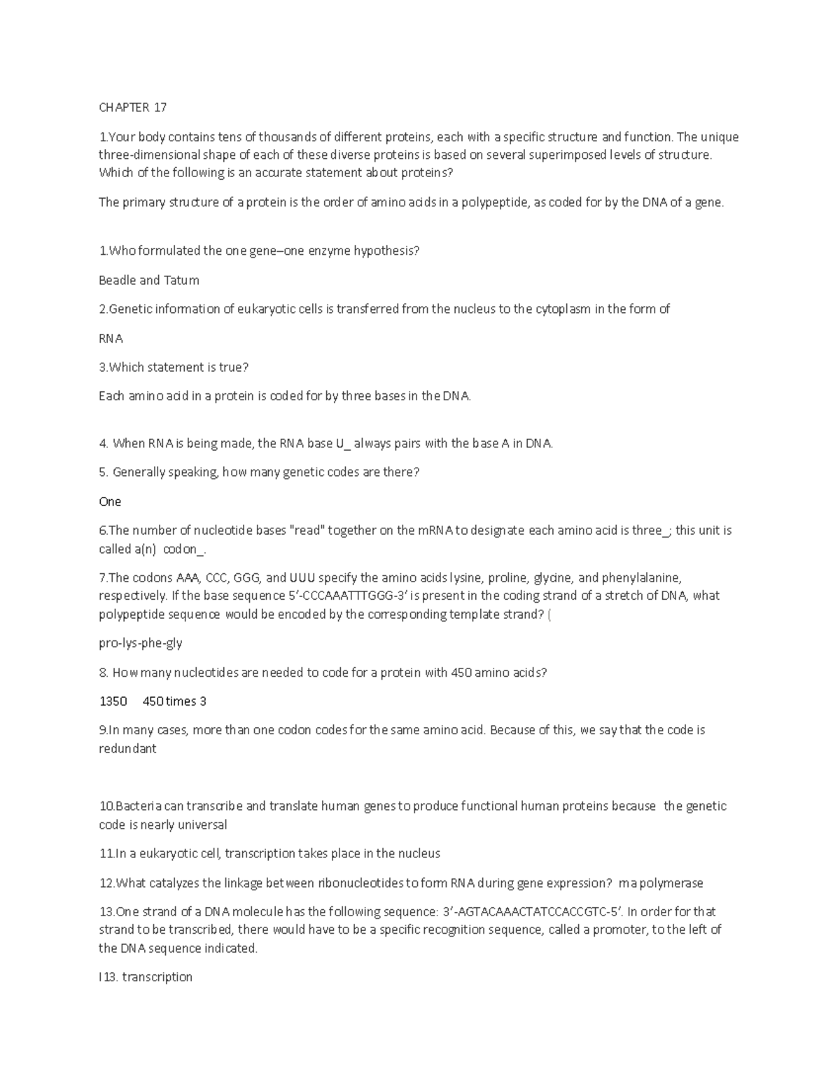 Document 15 - everything you need to know - CHAPTER 17 1 body contains ...