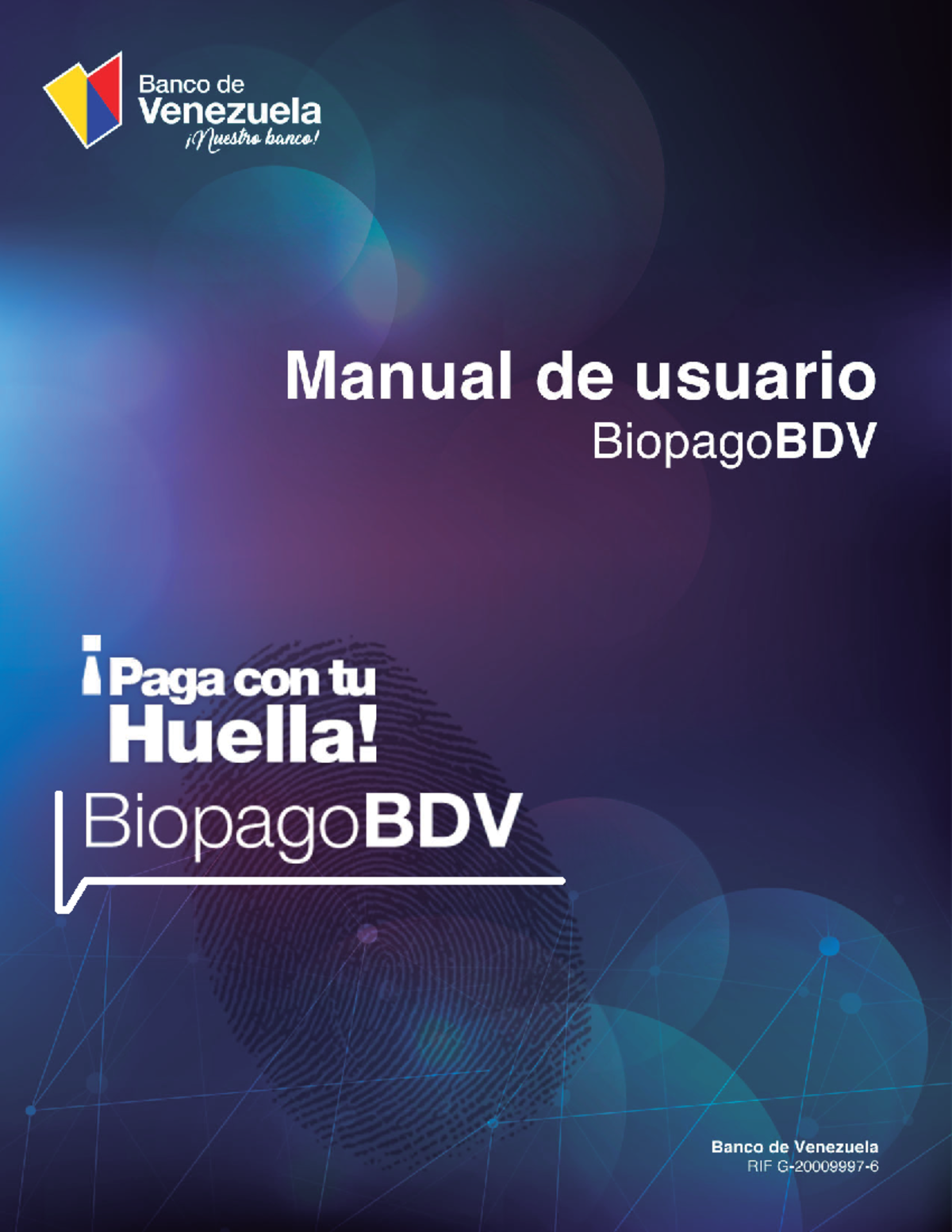 Biopago BDV - no quiero - Contenidos Manual de usuario - BiopagoBDV IntroducciÛn - Studocu