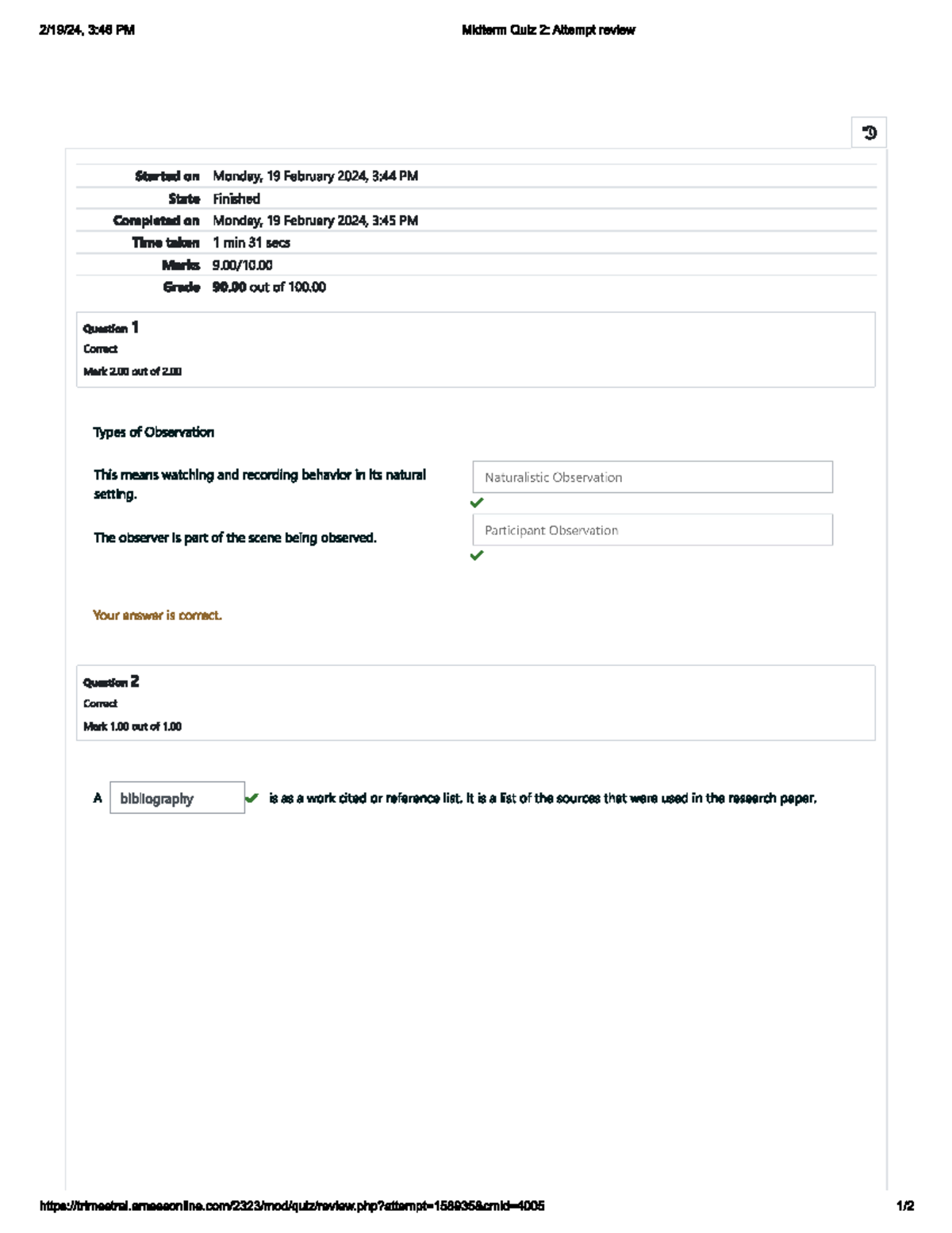 Capstone MQ2 - Information Technology - Studocu