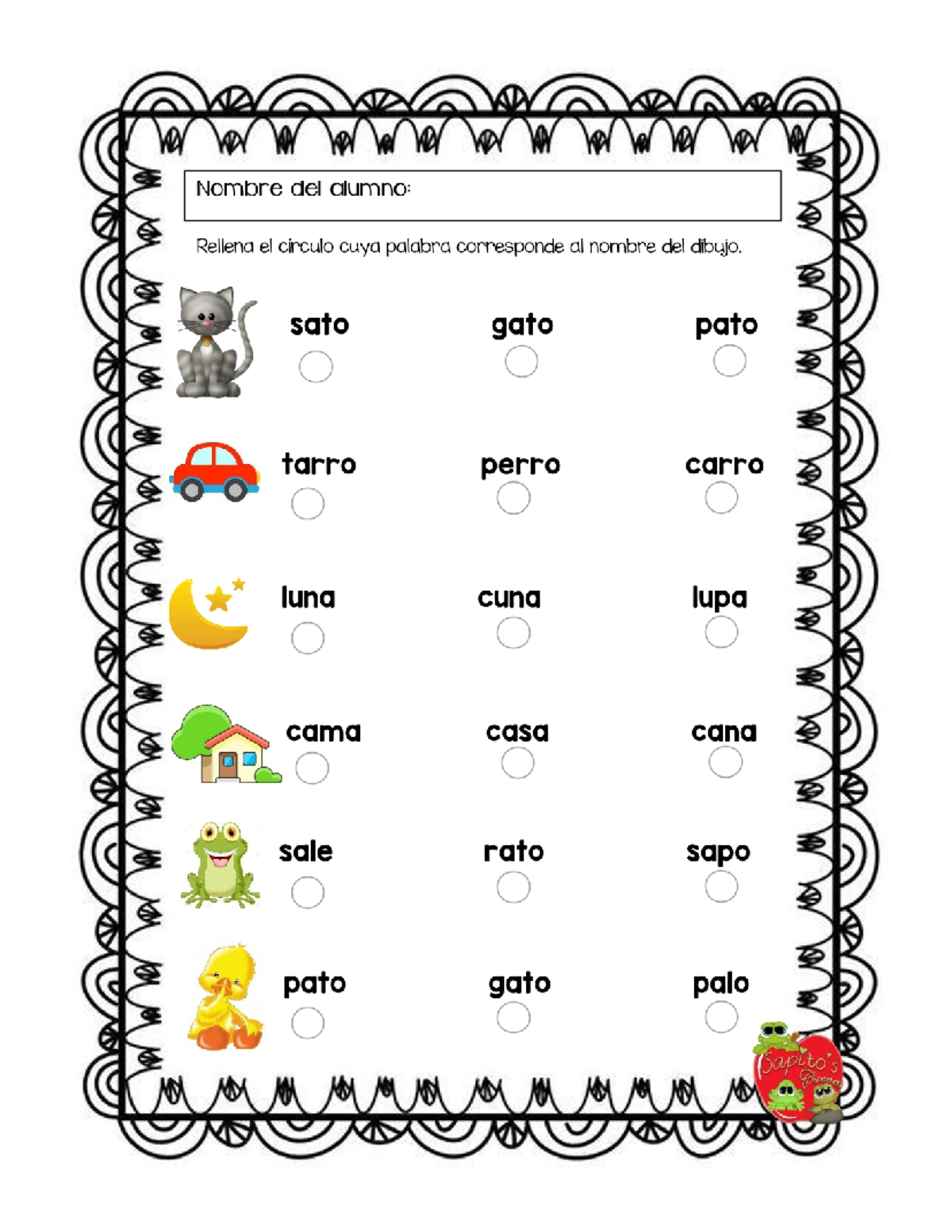 Cuadernillo-conciencia-fonologica - practica del lenguaje - Studocu