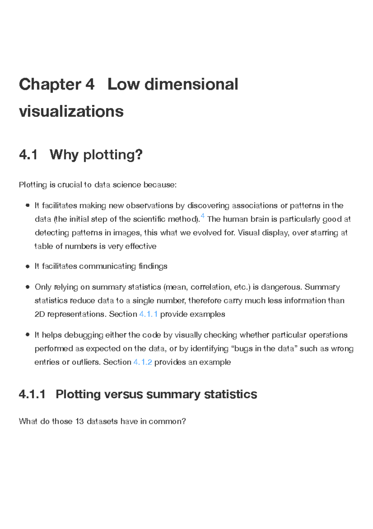 Chapter 4 Low dimensional visualizations Data Analysis and Visualization in R (IN2339) - Chapter ...