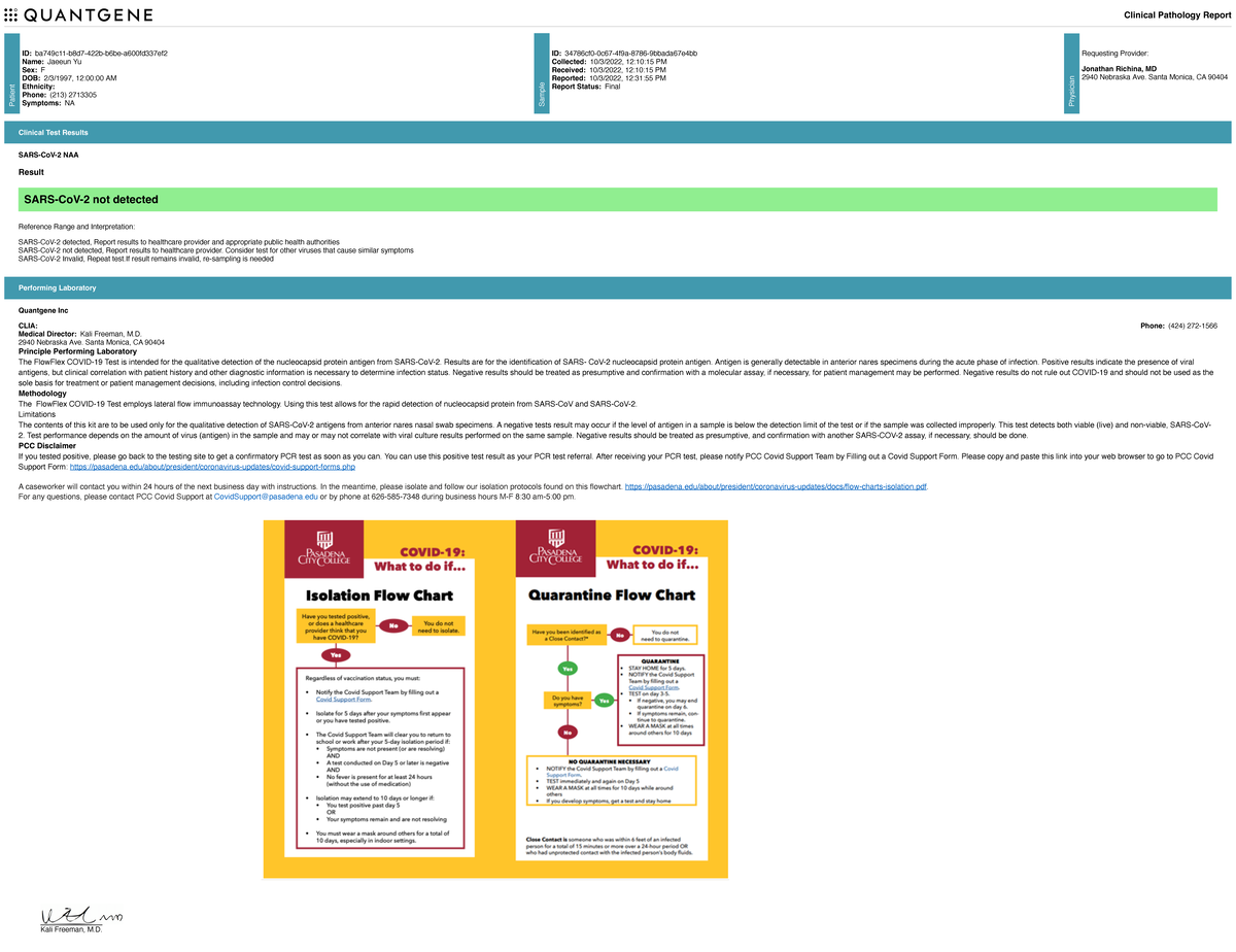 Quantgene Serenity Covid Test Report-34786 cf0-0c67-4f9a-8786-9bbada ...