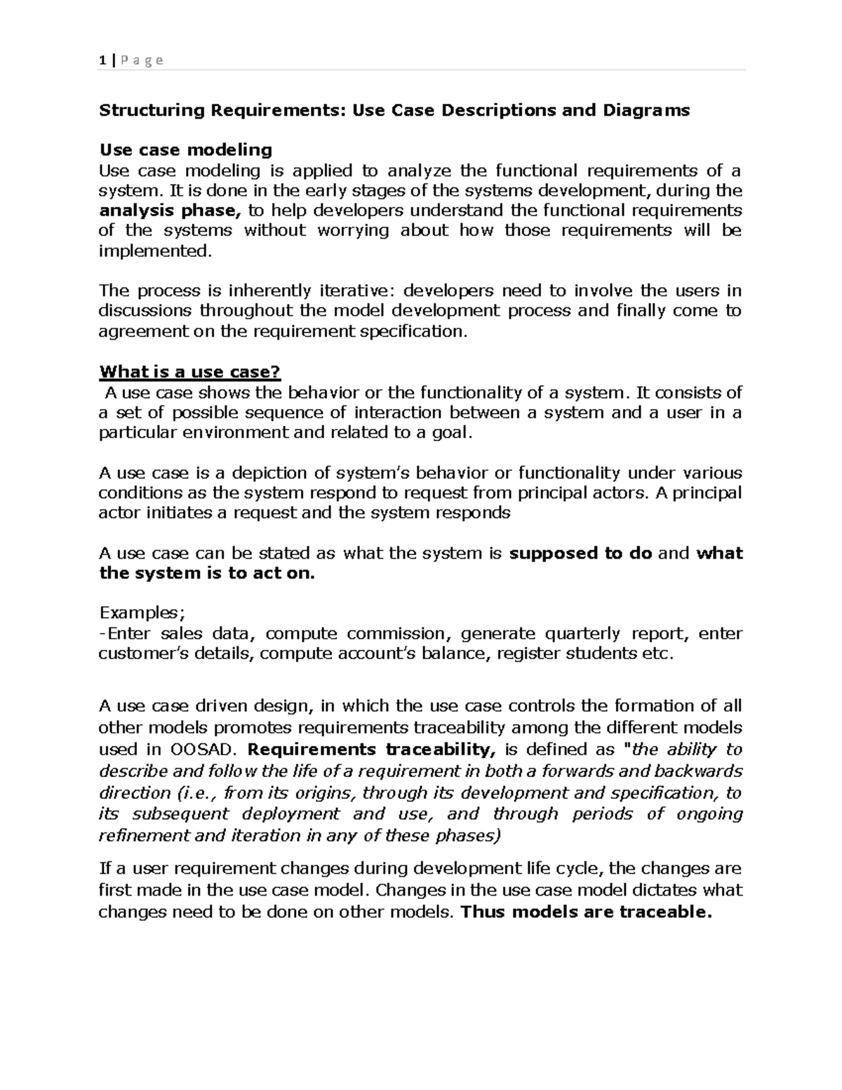 Structuring Requirements-use cases - Structuring Requirements: Use Case ...