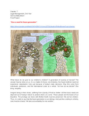 GE 15 SIM Final - Environmental Science - Studocu