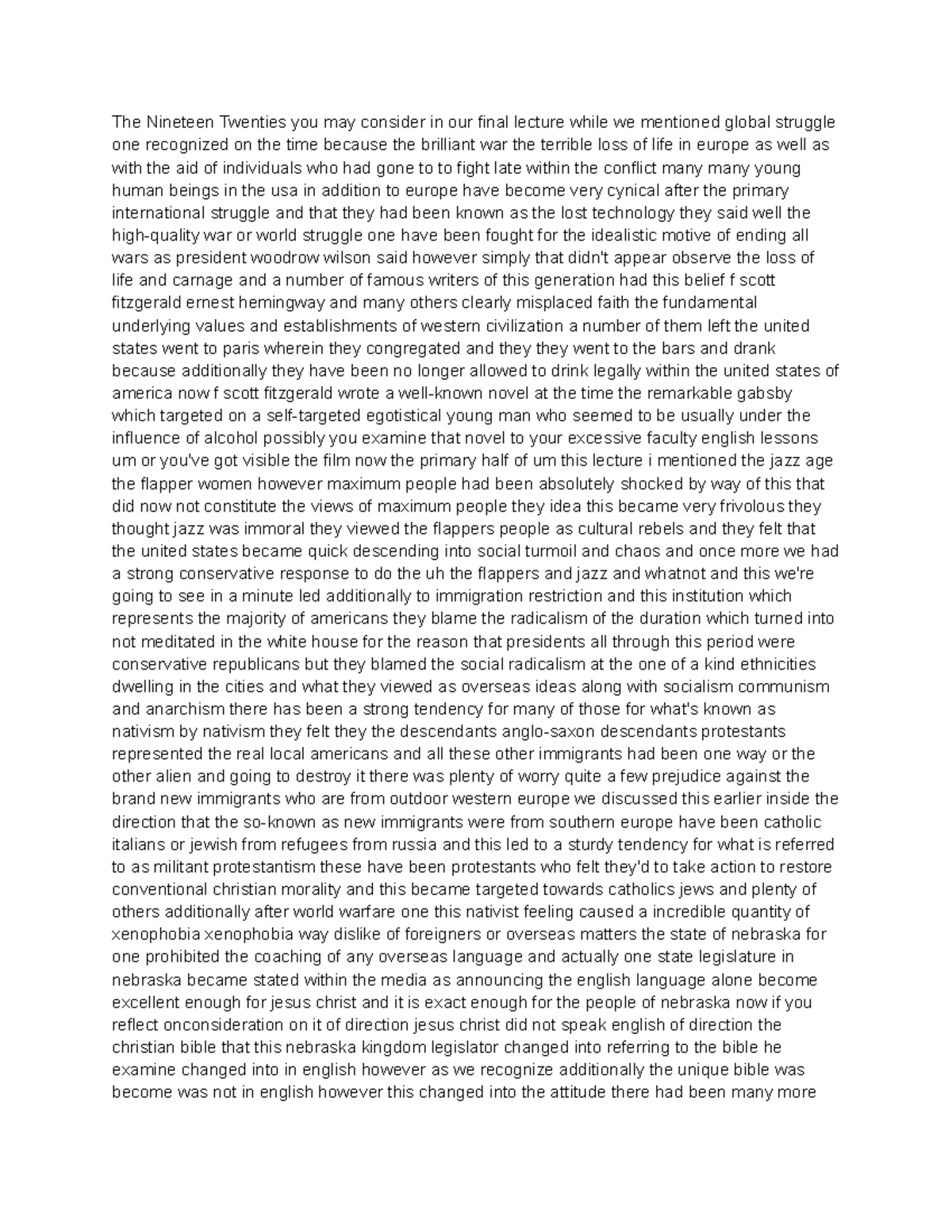 The 1920s - Part 2 - The Nineteen Twenties you may consider in our ...