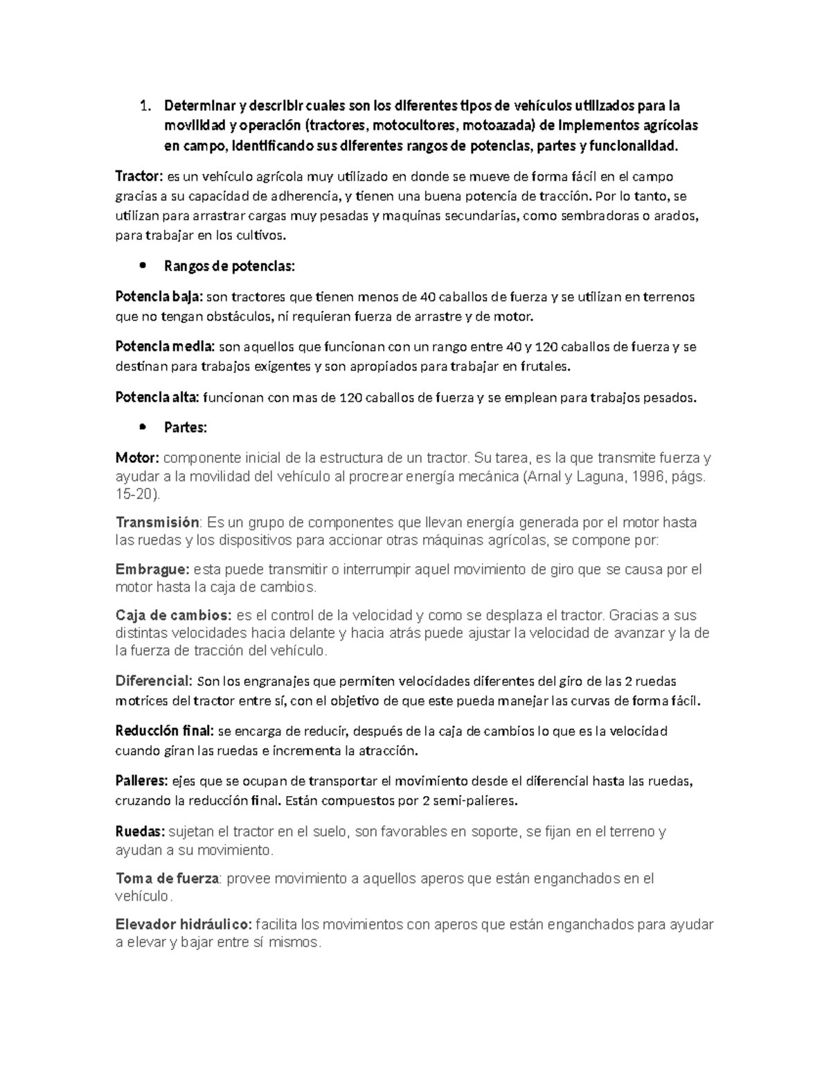 Fase 2 equipos de potencia, funcionamiento y mantenimiento - Determinar ...