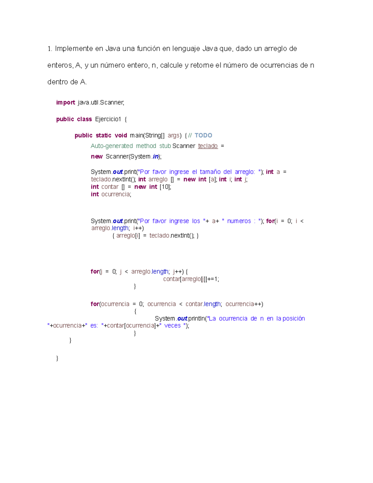 Apuntes de todo lo que visto actualmente en el semestre - 1. Implemente ...