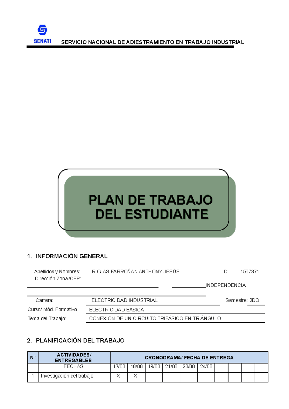 Trabajo Final Electricidad Basica- Riojas Farroñan Anthony Jesús - 1 ...