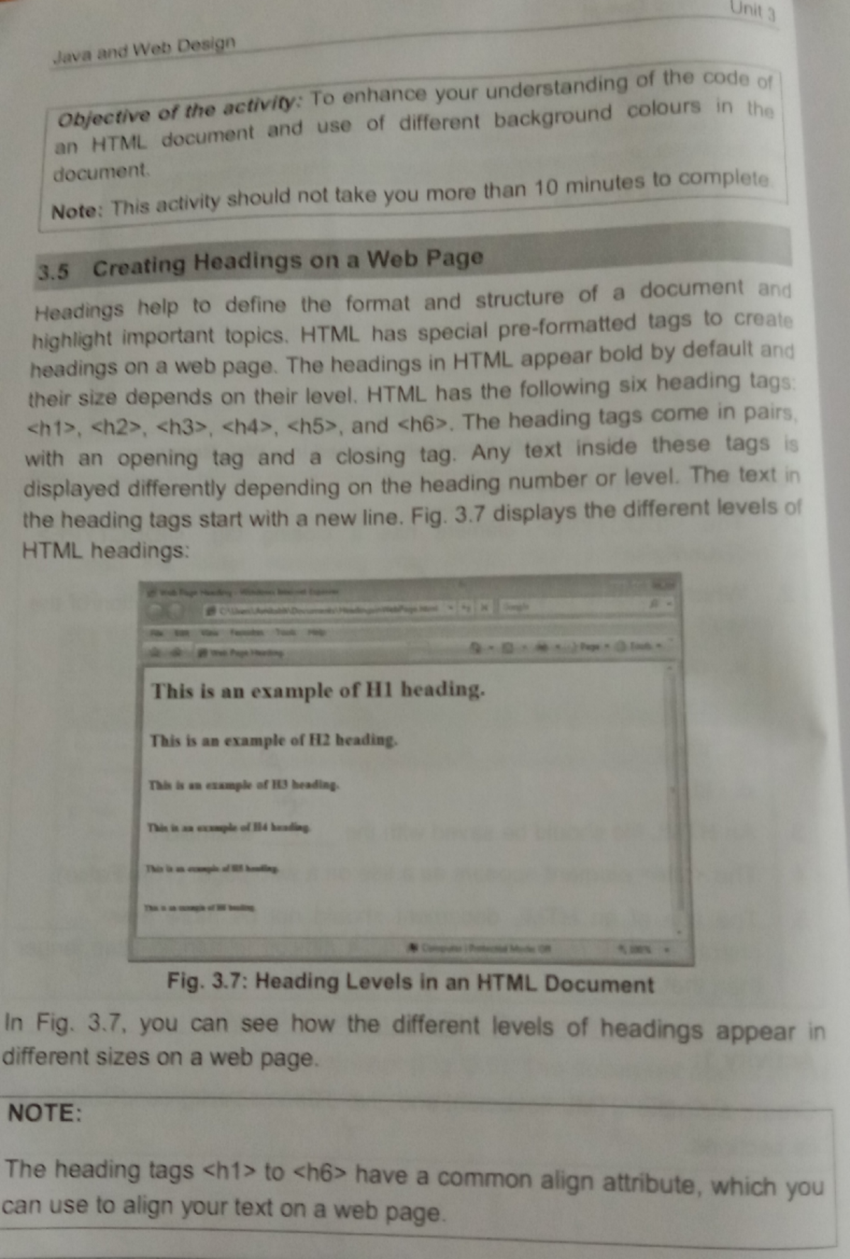 Creating heading - introduction to html - Html And Web Technologies ...