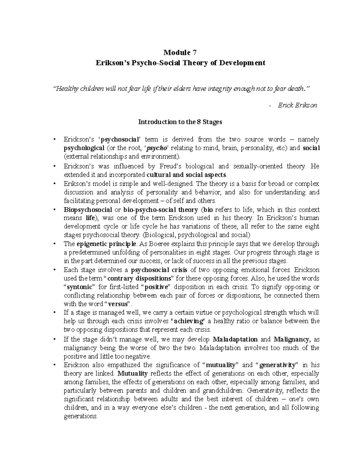 Module 7 and 8: The Child and Adolescent Learners and Learning ...