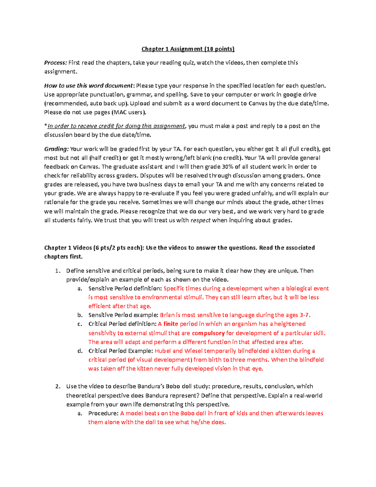 Chapter 1 assignments-1 - PSYC 160 - JMU - Studocu