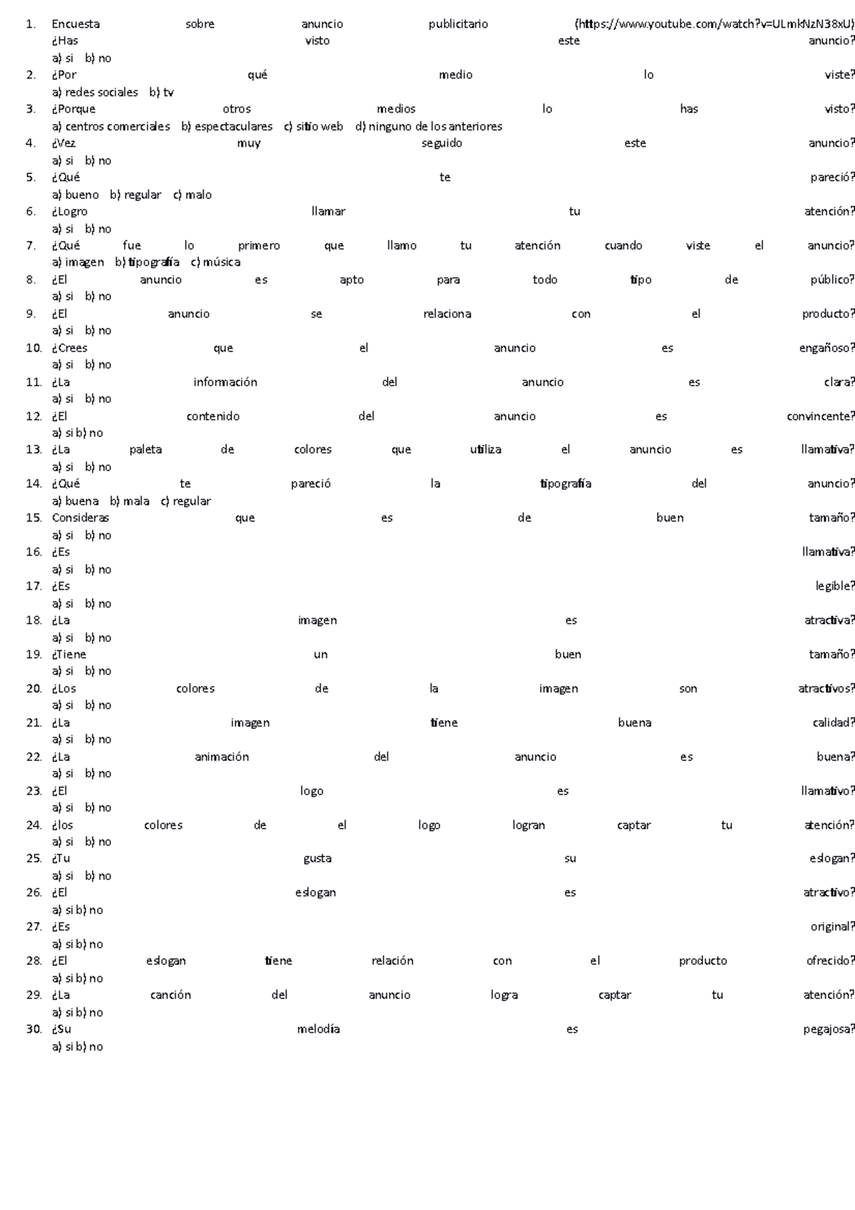 Anuncio publicitario - Studocu