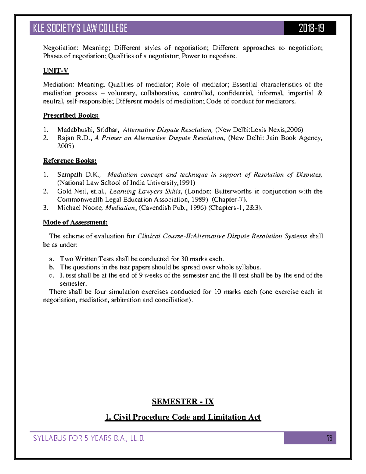 Ballb 9th Sem Syllabus - Maybe, your stunning cover art has done it. Or a great title. Or a ...