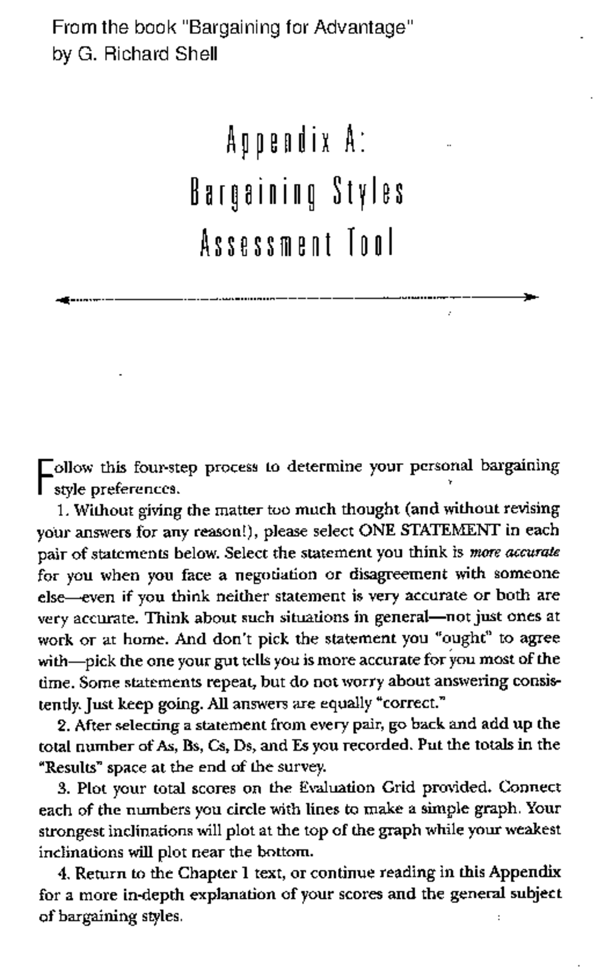 BSAT Test - Avoider, Accommodator, Compromiser, Collaborator ...