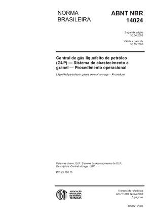 NBR 12284 1991 - Area de vivencia de canteiros de obras - SET 1991 NBR ...