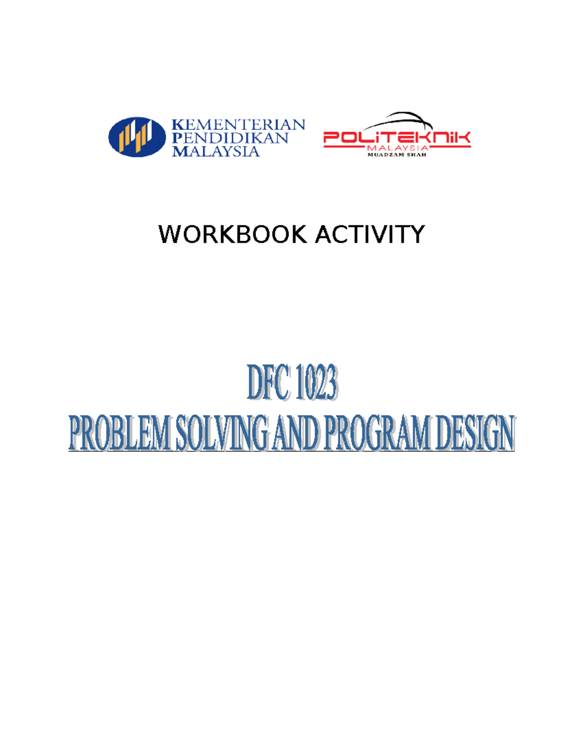 Workbook Compile - WORKBOOK ACTIVITY Table of Contents TOPICS PAGES ...