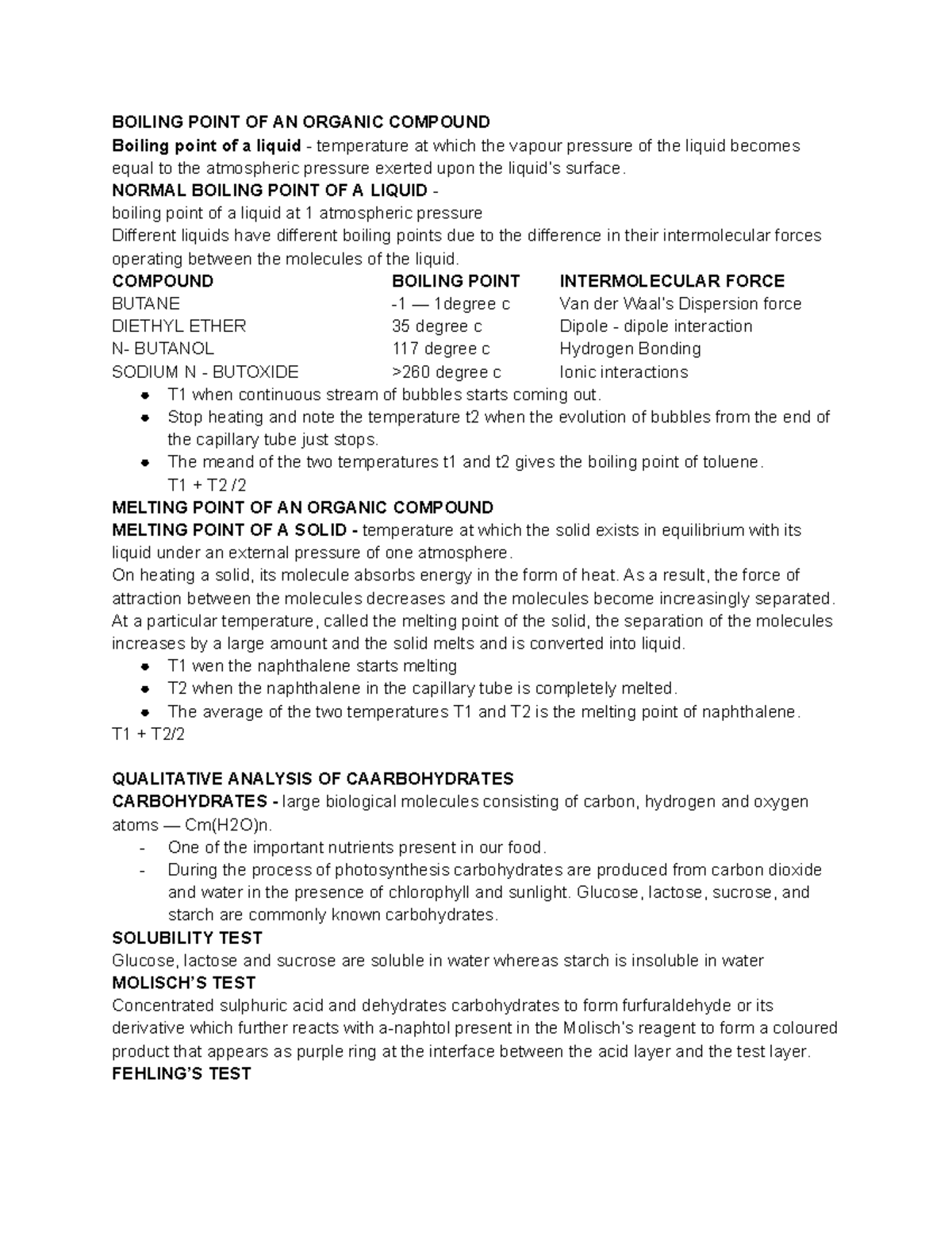 Biochem-reviewer - Biochem - BOILING POINT OF AN ORGANIC COMPOUND ...