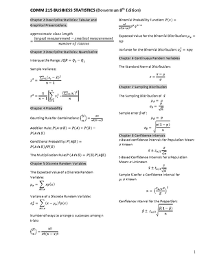 Lesson 1 - Notes - Lesson 1: Introduction to Statistics I. Statistics ...