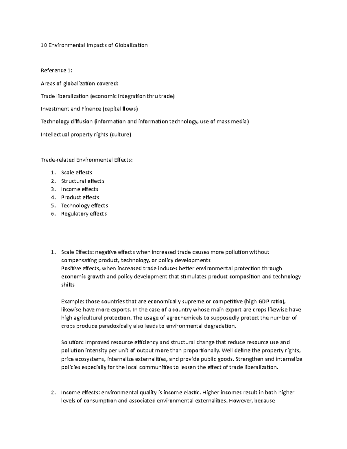 10 Environmental Impacts of Globalization - 10 Environmental Impacts of ...