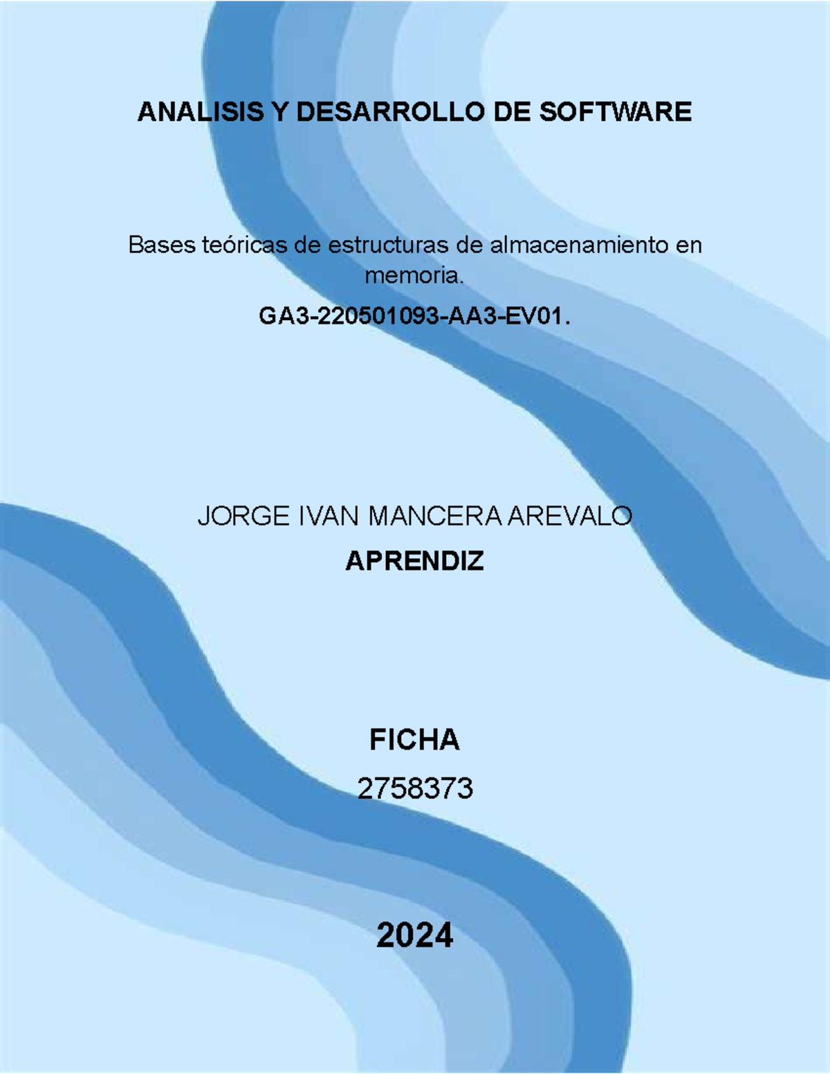 Analisis Y Desarrollo DE Softwar 1 - ANALISIS Y DESARROLLO DE SOFTWARE ...