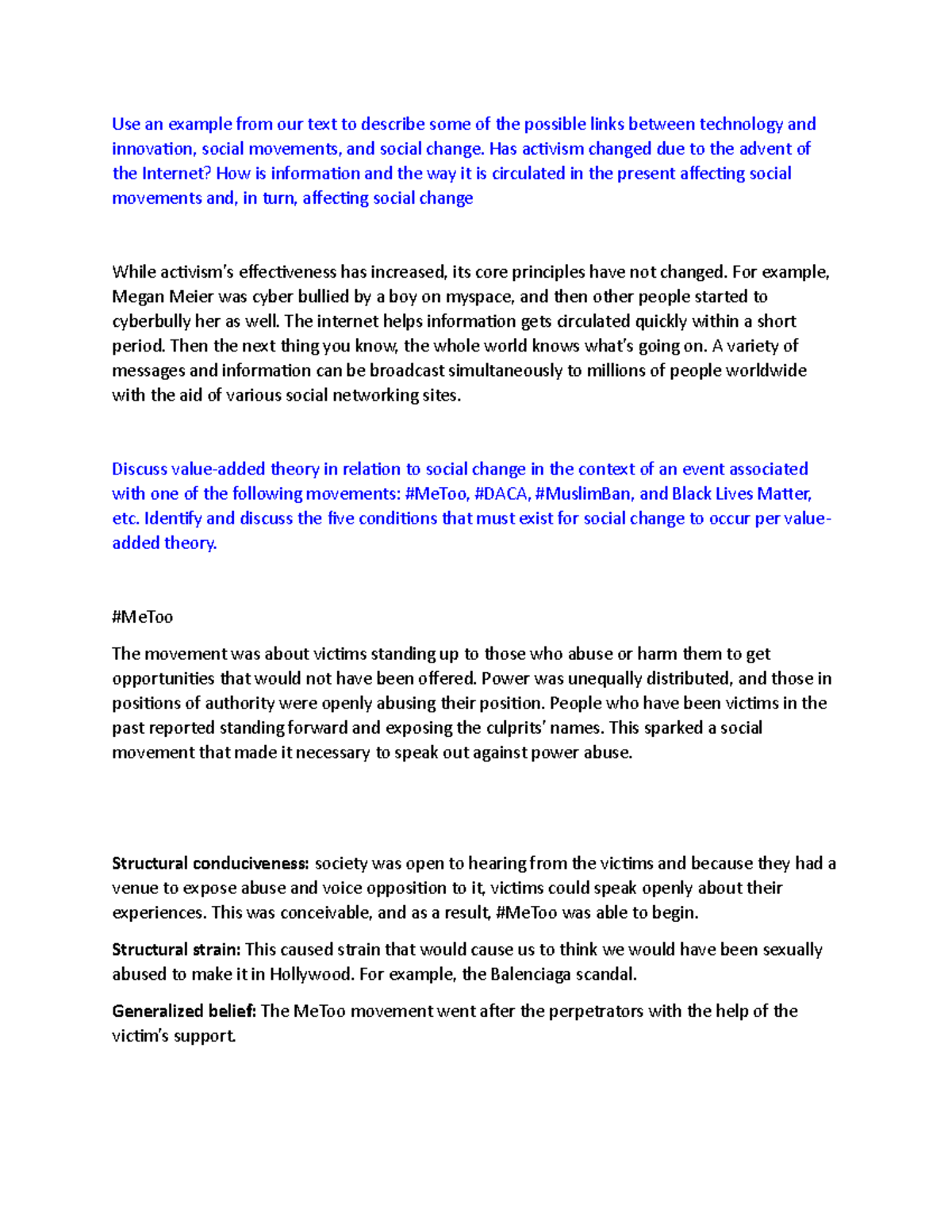 Week 11 - discussion - Use an example from our text to describe some of ...