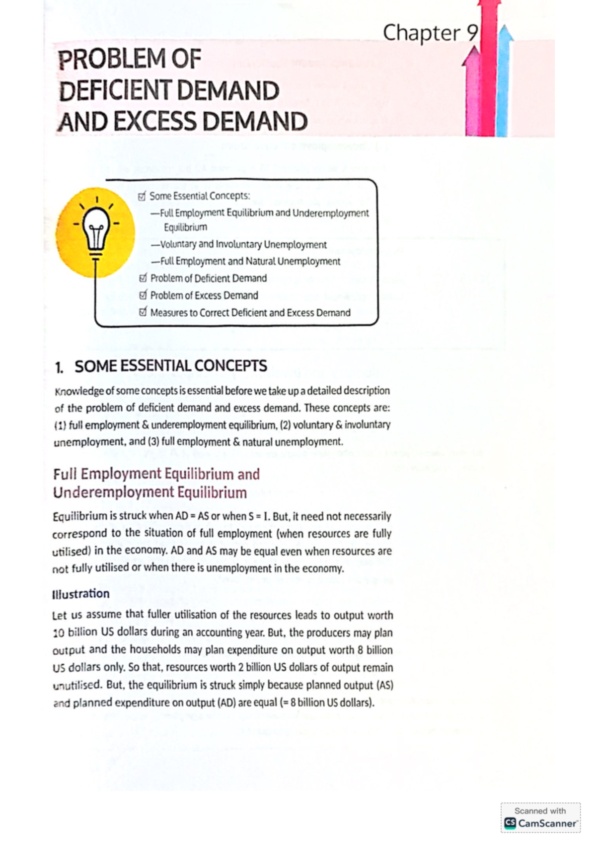 Chapter 9- Problem of Deficient Demand a - Chapter 9 PROBLEM OF ...