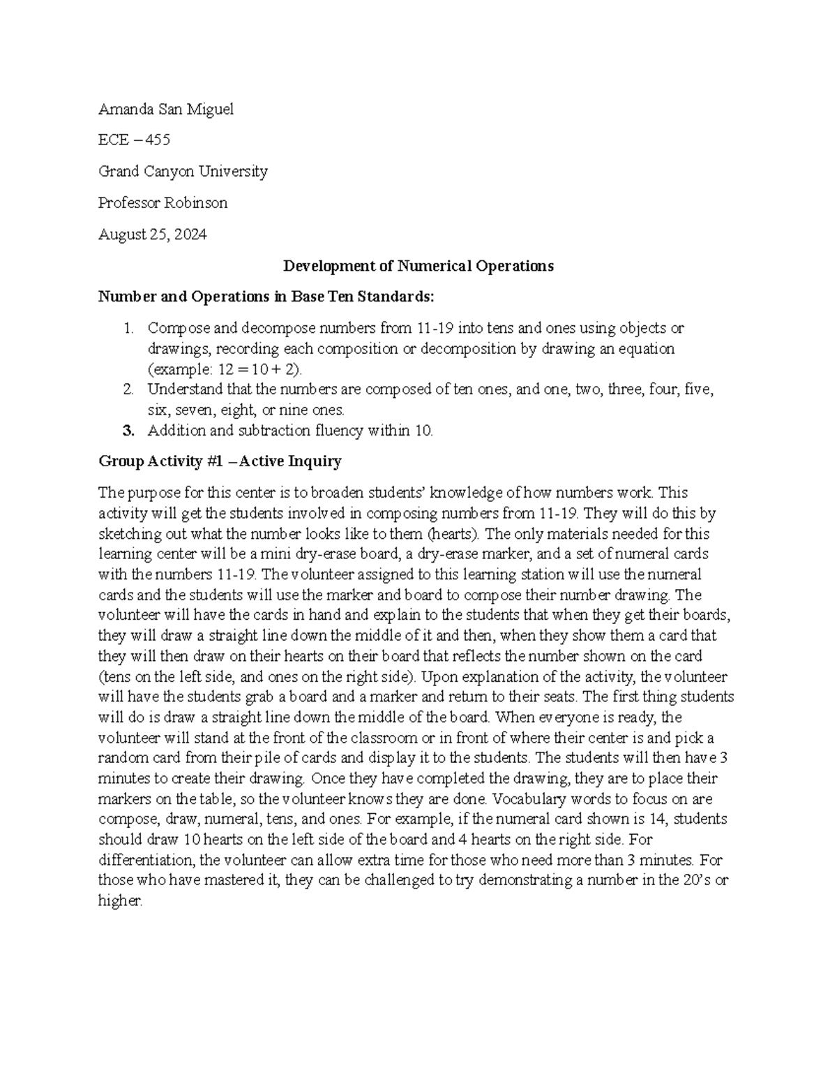 ECE-455-WK4-Development of Numerical Operations - Amanda San Miguel ECE ...