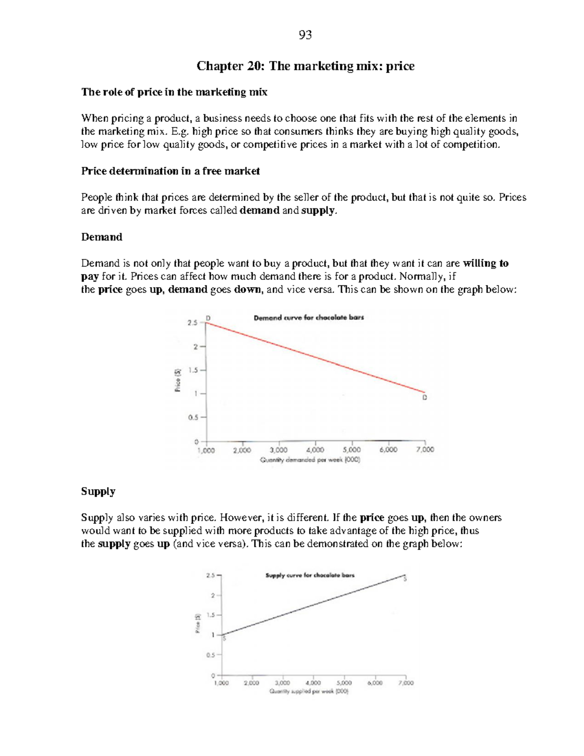 The marketing mix :price - Chapter 20: The marketing mix: price The ...