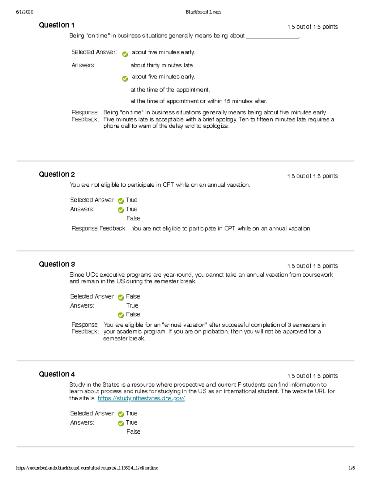 Quiz 2.0 cpt - quiz assignment for module 3 - Question 1 Selected ...