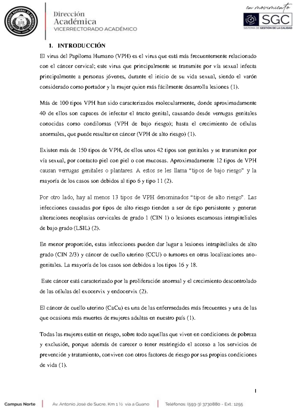 Santana-Fernanda-Perfil Proyecto de Investigación - 1. INTRODUCCIÓN El ...